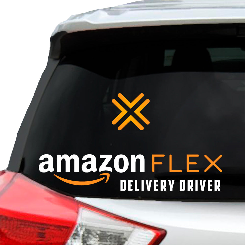 Amazon Flex Delivery Decal - Boost Your Visibility & Safety! – stickeezy